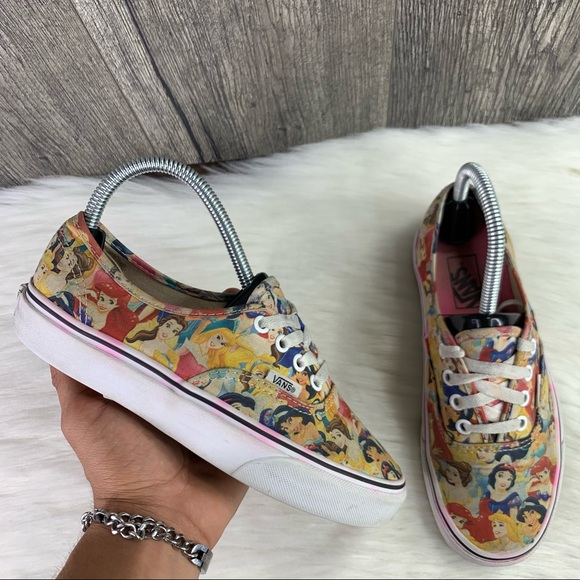 Vans | Shoes | Vans Womens Authentic Limited Edition Disney Princess ...